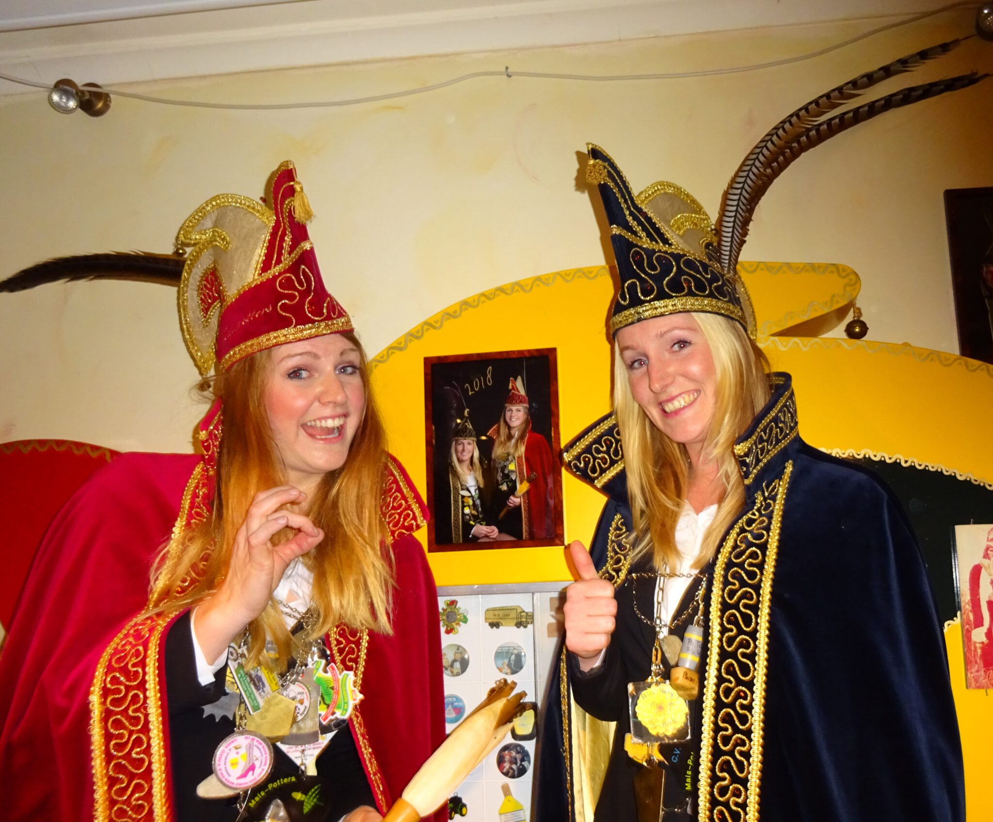 Prinsessenpaar bij Maïspotters | Stichting Halfweg